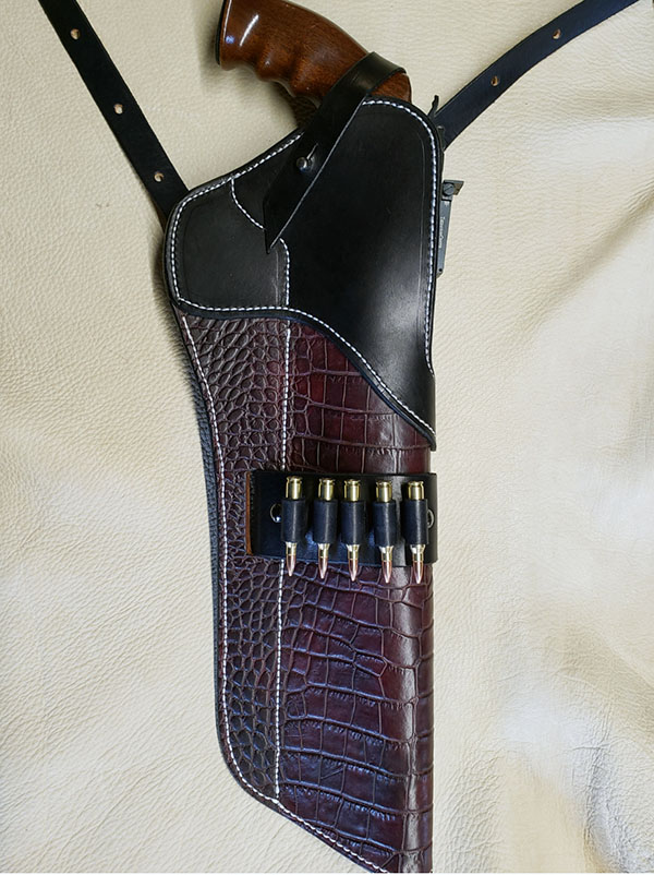 Thompson Encore with scope Holster - Michael Kole Custom Holsters ...